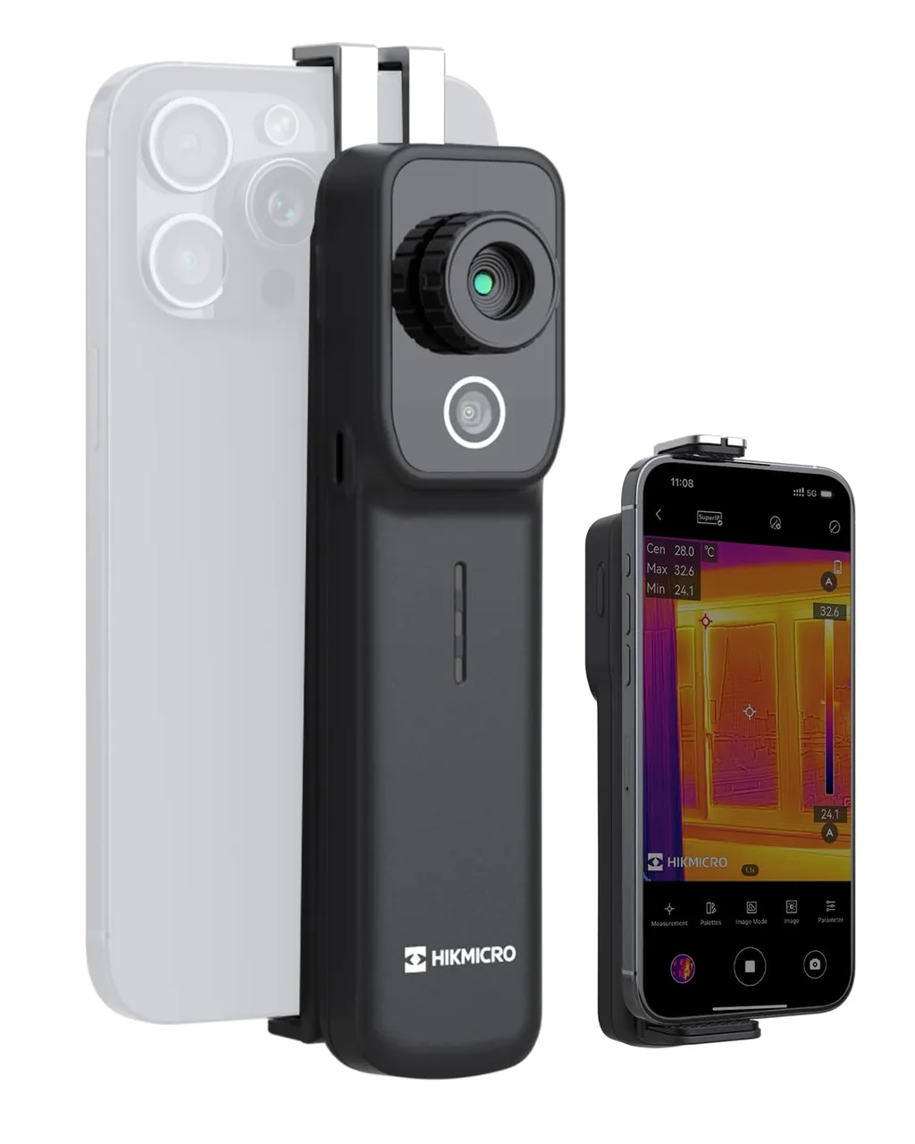 Termografikamera Hikmicro MiniX 256x192 piksler, FoV 37.5°×50 ...